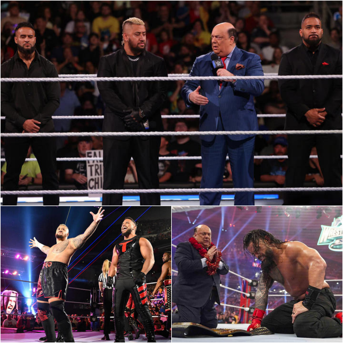 BOO !! We Want Roman! We Want Roman. The Audience Reacts After Paul ... BOO !! We Want Roman! We Want Roman. The Audience Reacts After Paul ...