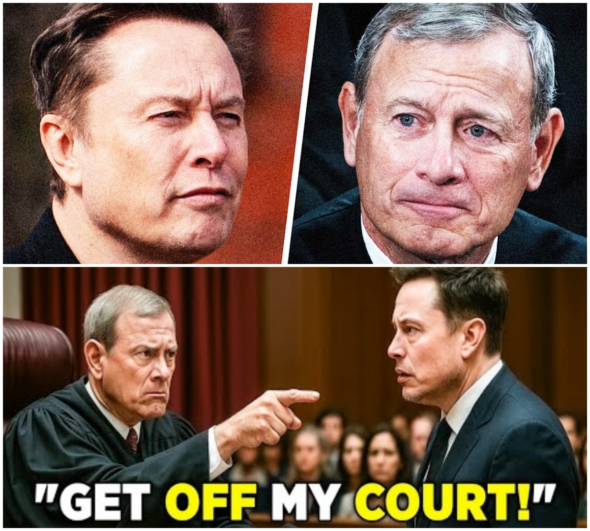Elon Musk É Expulso Do Tribunal Por John Roberts Após Discussão ...