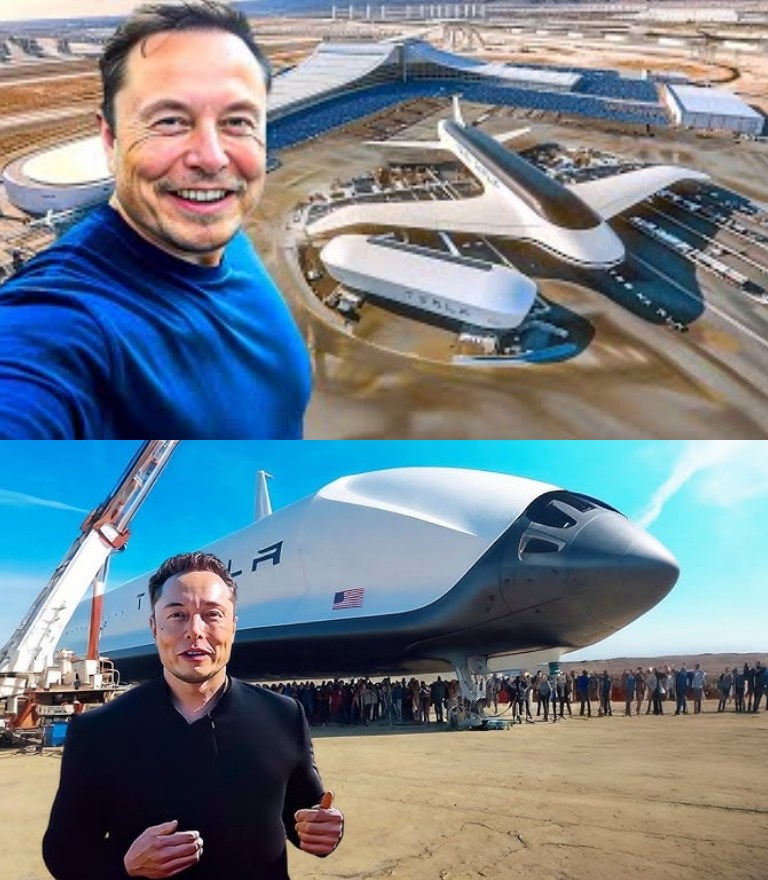 Elon Musk Shocks the World with Tesla’s First-Ever Flying Machine in ...