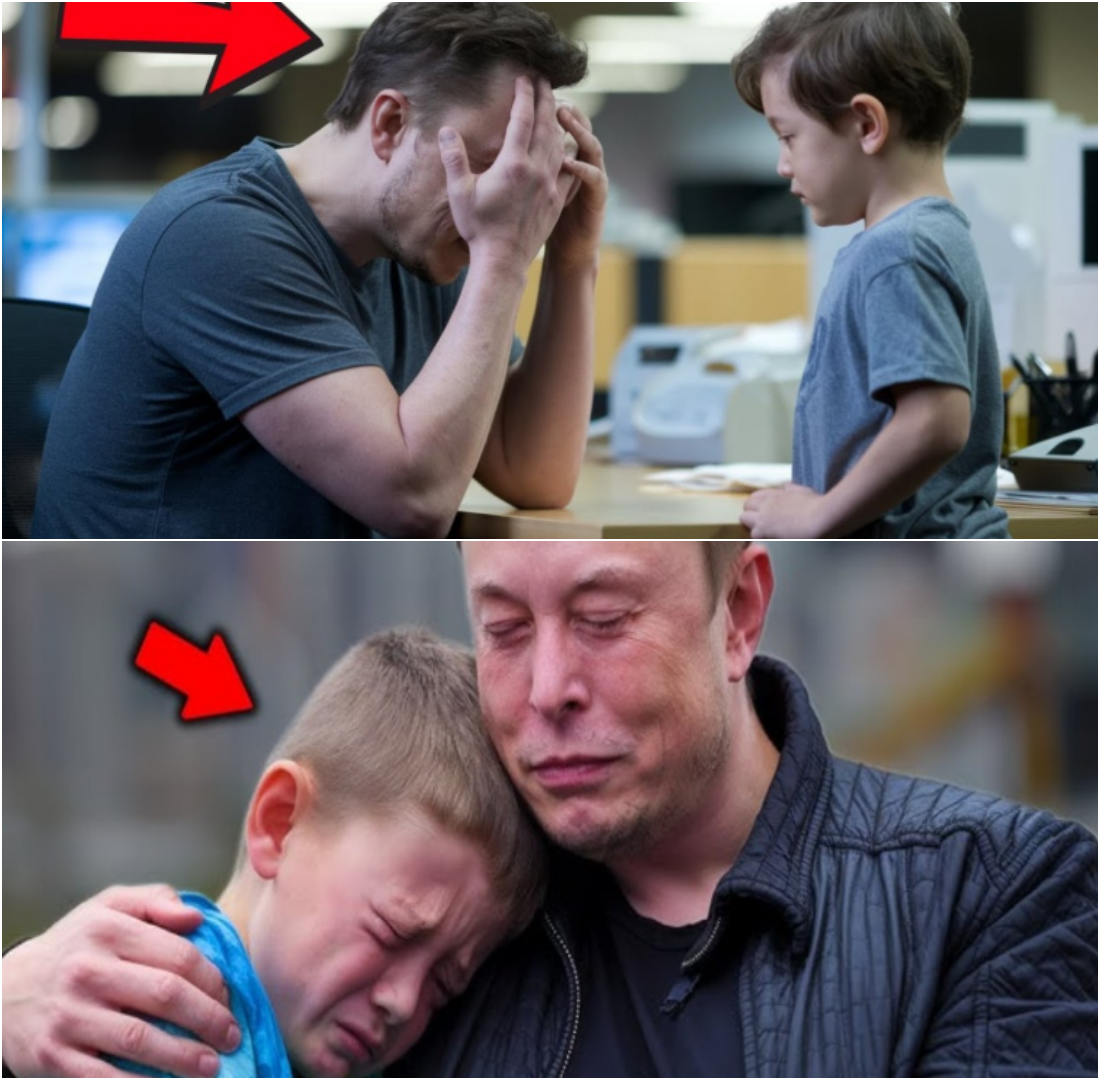 Elon Musk Walked In on His Son X Crying – What He Discovered Next Left Him Speechless ...