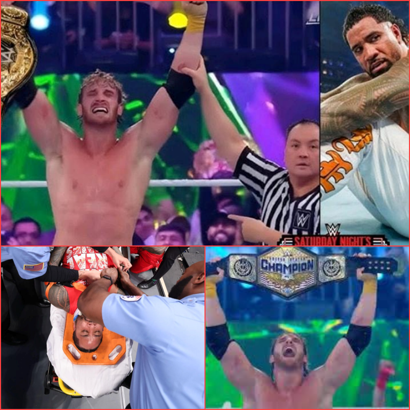 OMG 😱 LOGAN PAUL CRUSHES JEY USO IN SHOCKING MAIN EVENT 2025 – THE NEW ...