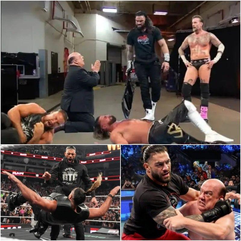 🔥😱 UNTHINKABLE RAW BETRAYAL! Roman Reigns Brutalizes Rollins and Heyman ...