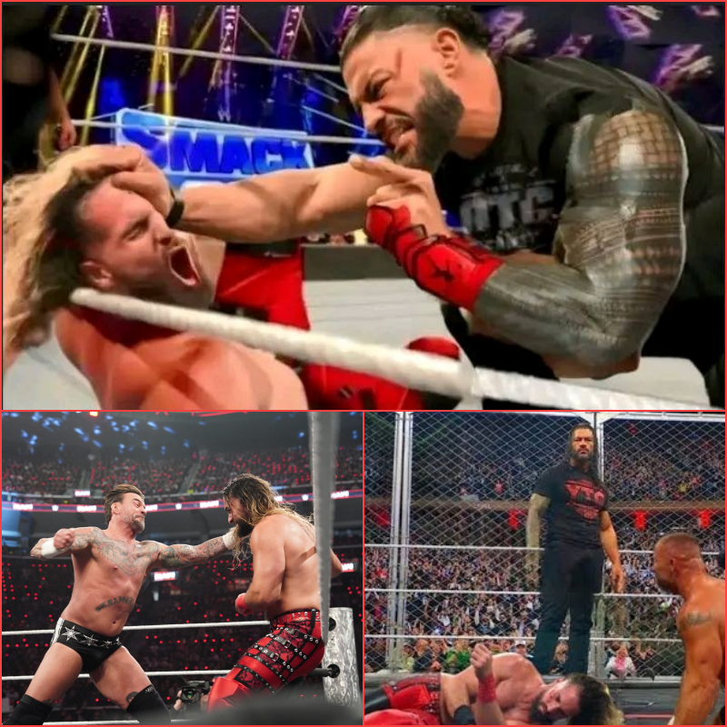WWE 22 de Junio de 2025 — ¡Al Fin! Roman Reigns y CM Punk Atacan Brutalmente a Seth Rollins 🤕☝️ ...