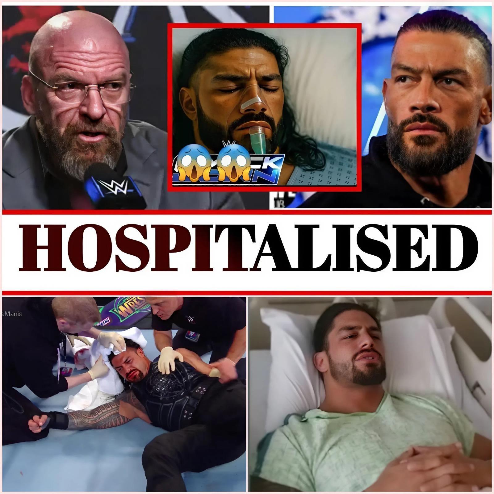 BREAKING NEWS‼️The Tribal Chief Roman Reigns Rushed to Hospital After Shocking Backstage ...