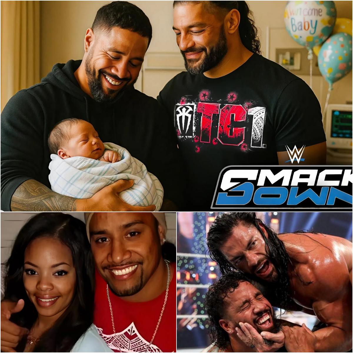 When Jey Uso welcomed his baby, Roman Reigns suddenly sent a mysterious ...
