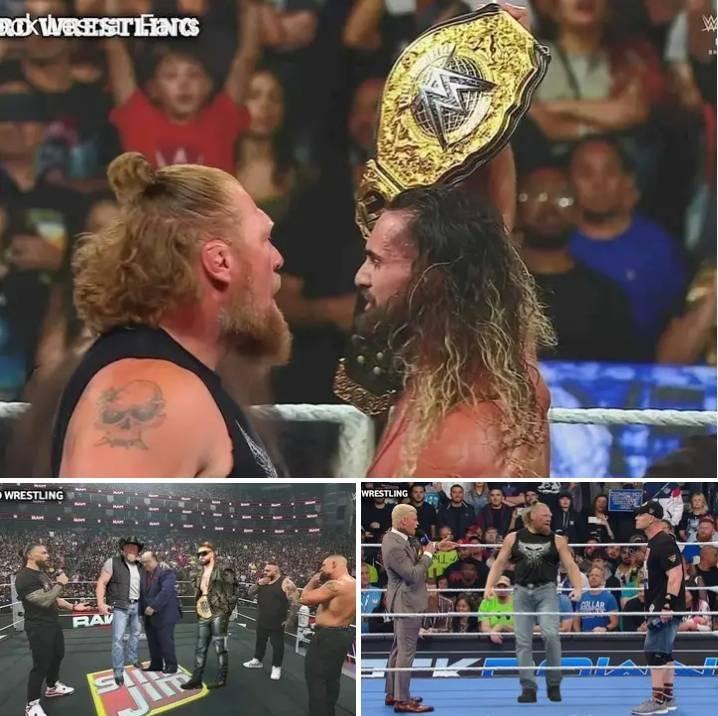 WWE August 6, 2025 Dark RAW...... Brock Lesnar Confronts Seth Rollins' Team & Roman Reigns ...