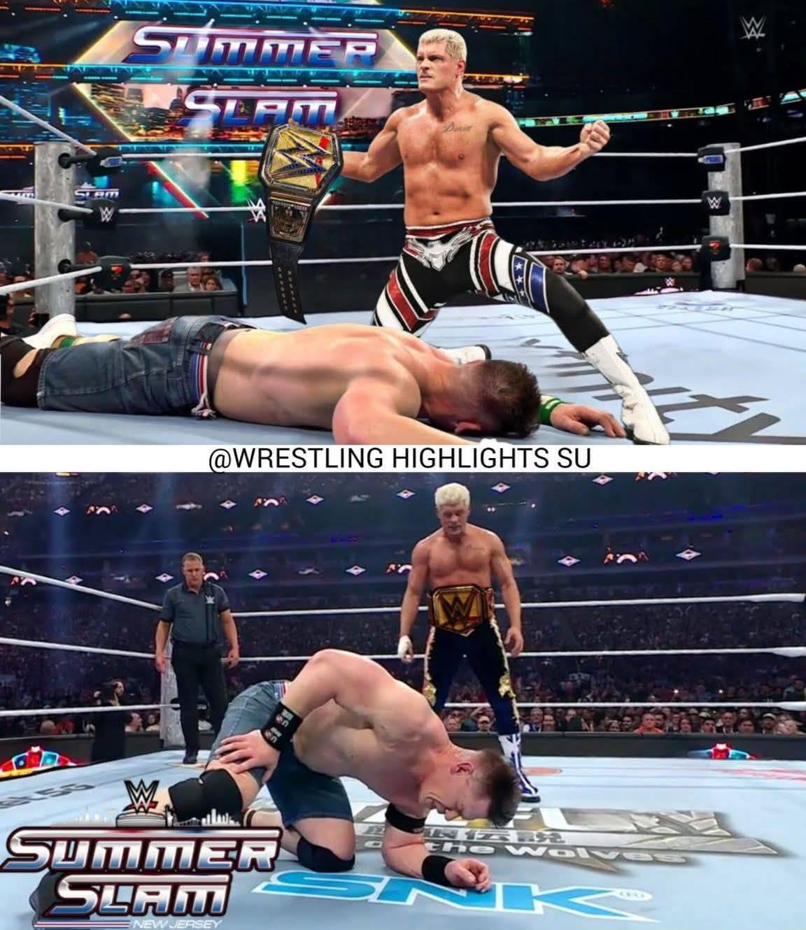 ¡OH SÍ! 🤯🤯💥💥 ¡Cody Rhodes Lo Hace de Nuevo! ¡Campeón Indiscutido en ...