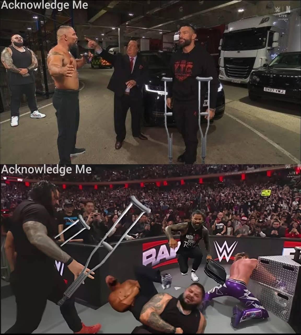 WWE 25 September 2025 Roman Reigns Is Back! After Injury, Attacks World ...