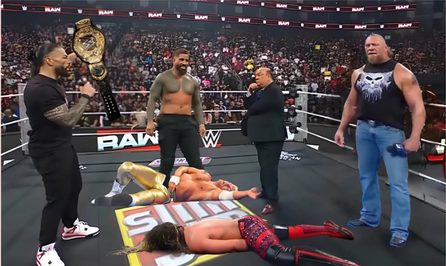 🤯💥 SCÈNE CHOC À LA WWE ! Roman Reigns poignarde Seth Rollins dans le ...