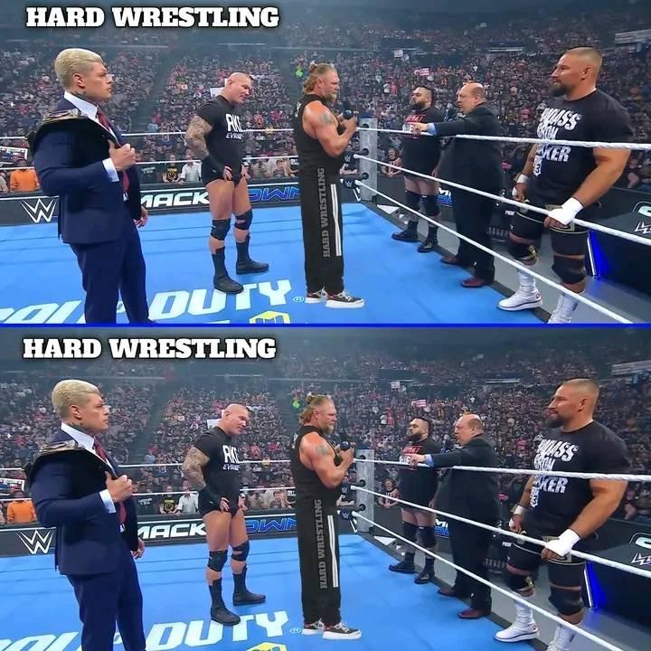 Brock Lesnar ayuda a Cody Rhodes y Randy Orton contra Seth Rollins y el ...